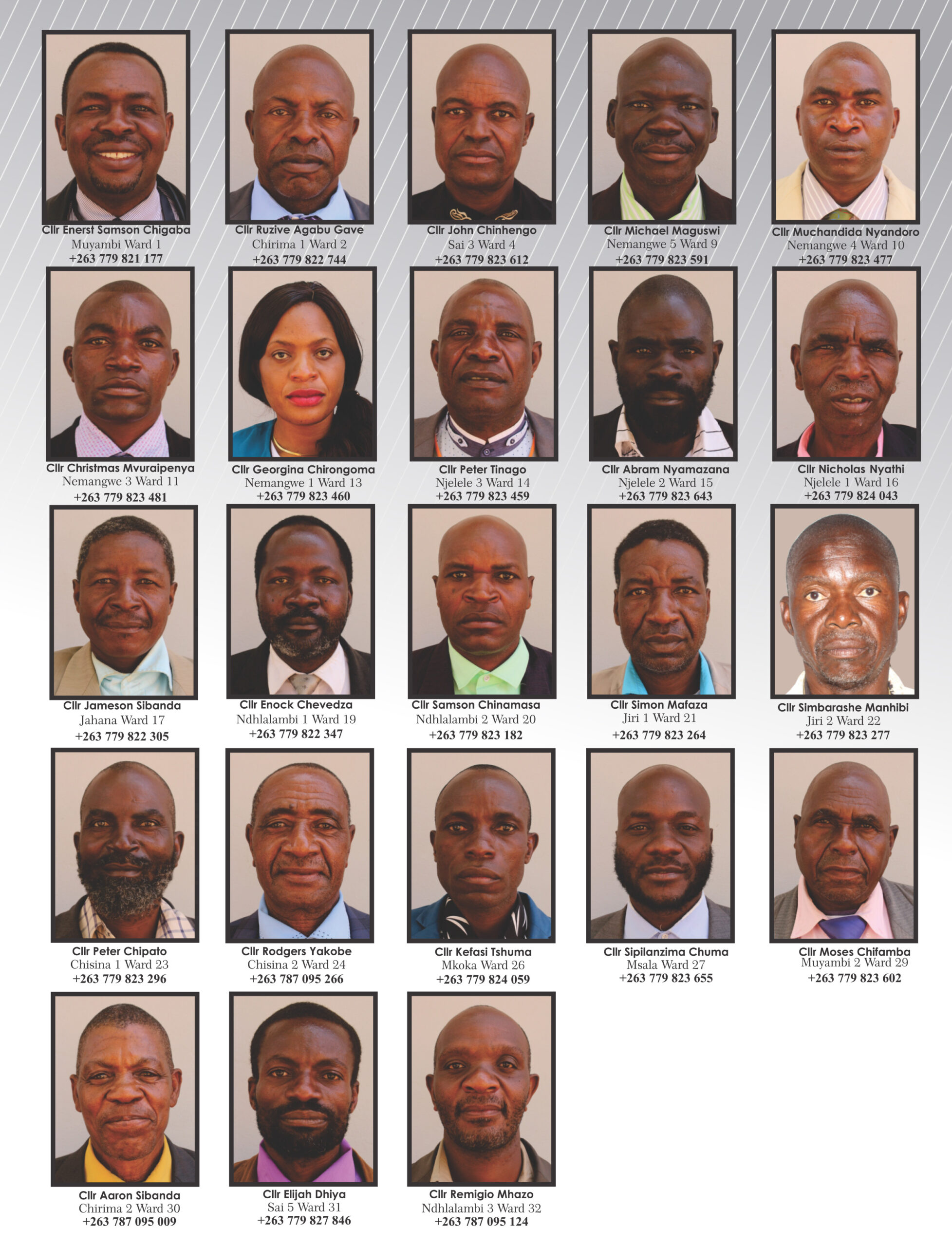 Councilors – Gokwe South Rural District Council